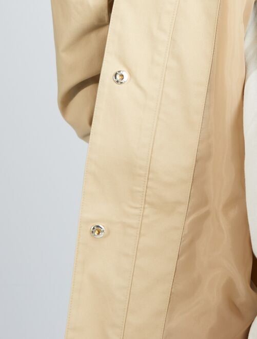 Parka beige femme