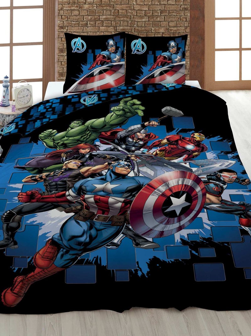 Parure de lit 'Avengers' de 'Marvel'- 1 personne - MULTICOLOR - 5.28 ...