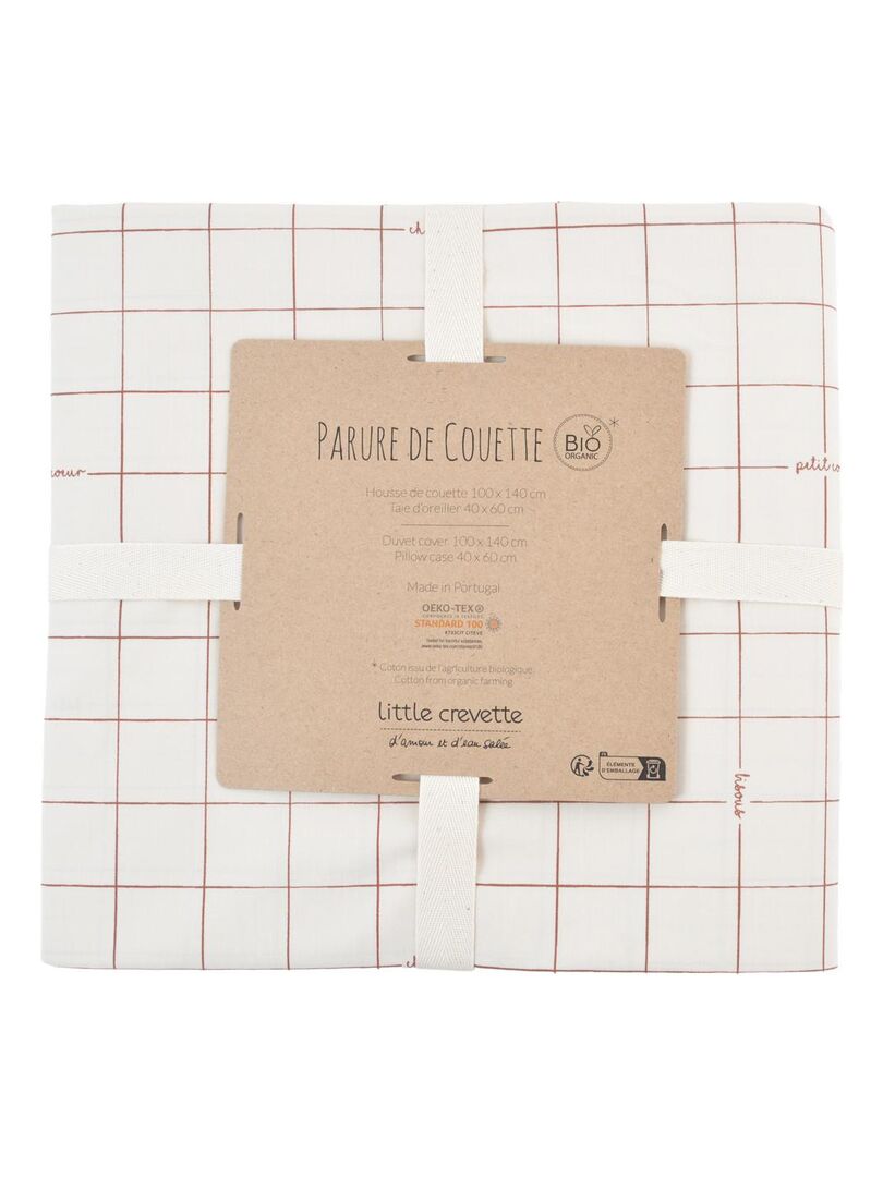 Parure de lit Colin LITTLE CREVETTE - Beige - Kiabi - 59.00€