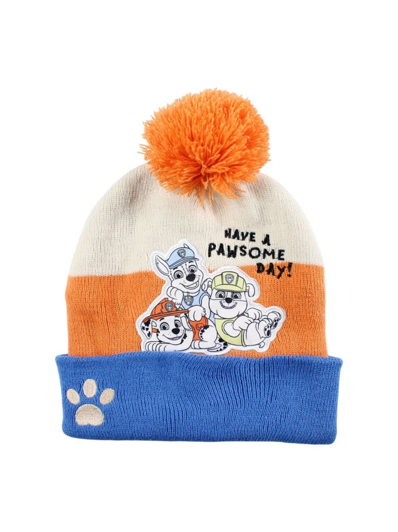 Paw Patrol - Bonnet gants snood La Pat' Patrouille garçon - Orange ...