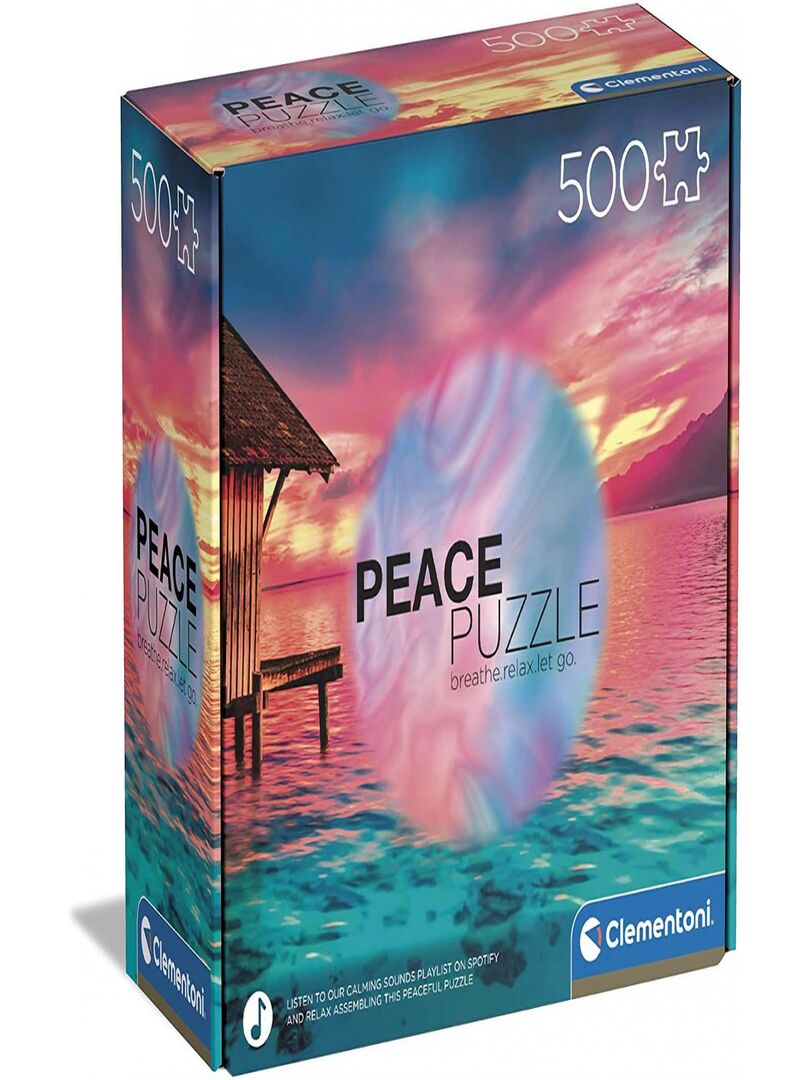Peace Puzzle - 500 pièces - Living the Present - N/A - Kiabi - 17.82€
