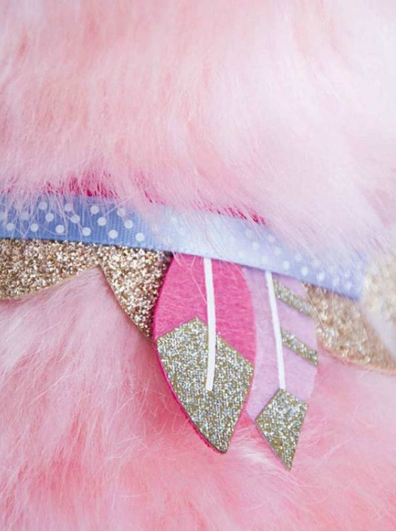 Peluche Lama rose Girls & Glitter (30 cm) - Rose - Kiabi - nu€