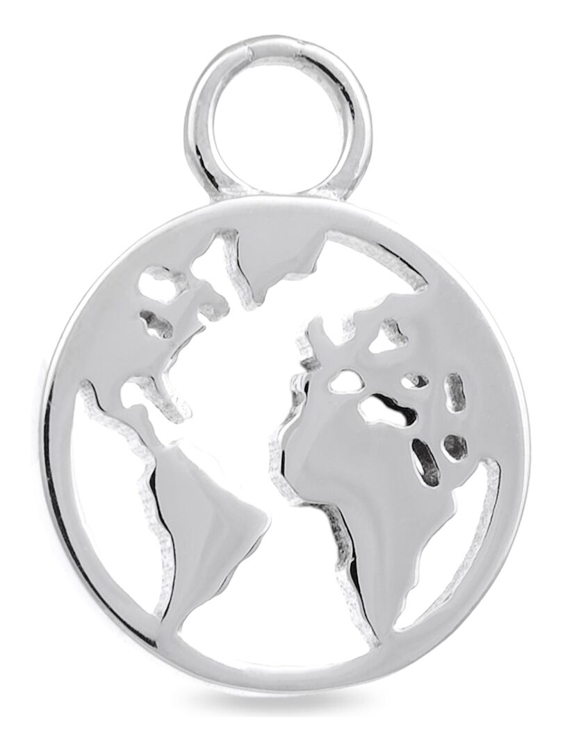 Pendentif en argent sterling 925 Luxenter World - Argent - Kiabi - 17.90€