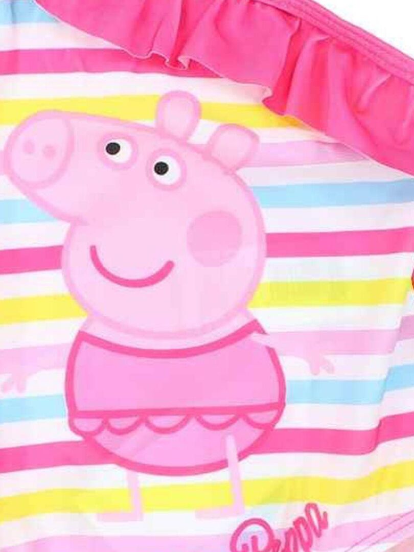 Peppa Pig - Maillot De Bain fille imprimé Peppa Pig - Rose - Kiabi - 14.90€