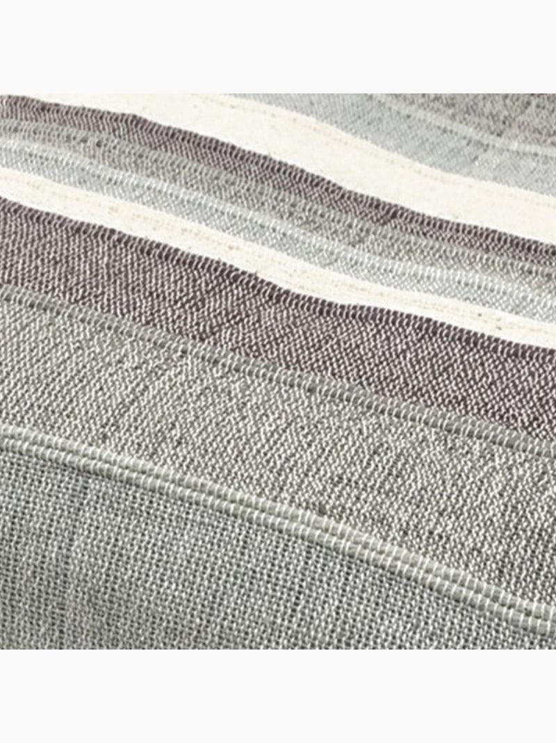 Plaid jeté de canapé / jeté de lit tissé - AKOLA - 100% coton - grand ...