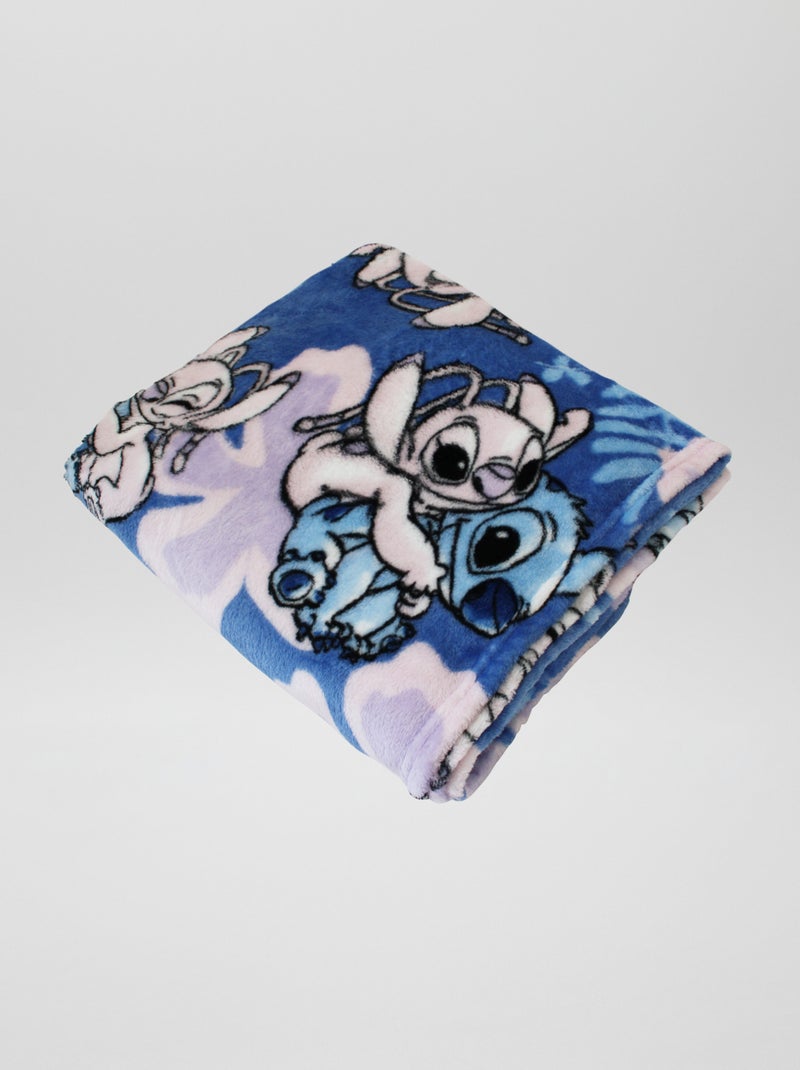 Plaid 'Stitch' 'Disney' - Bleu - 10.00€ - Kiabi