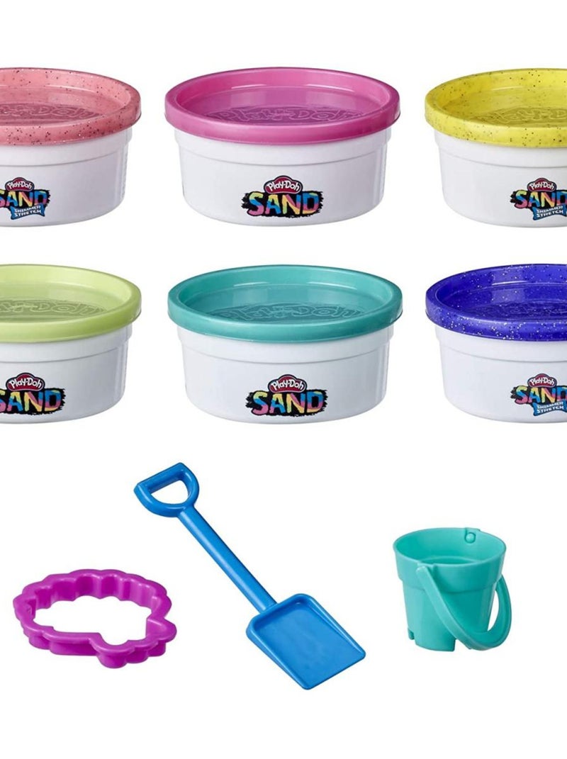 Play Doh Sand Coffret 6 Pots - N/A - 0.00€ - Kiabi