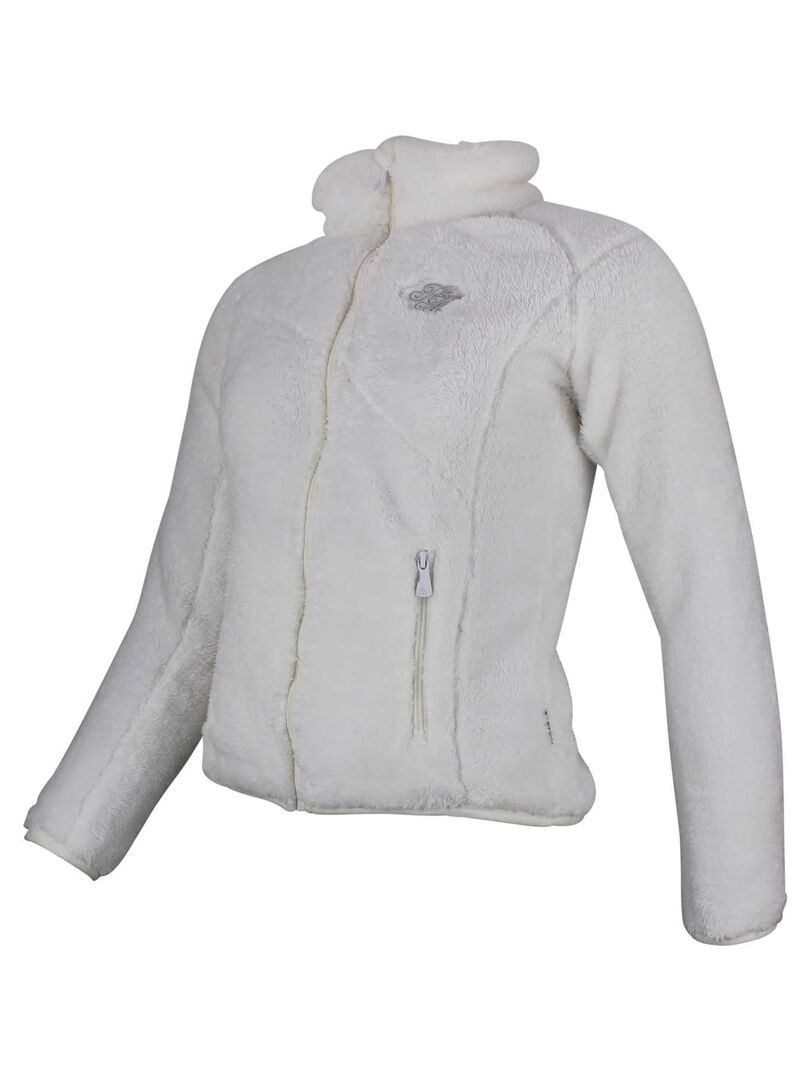 Polaire fille GARIANE - PEAK MOUNTAIN - Blanc - Kiabi - 39.90€