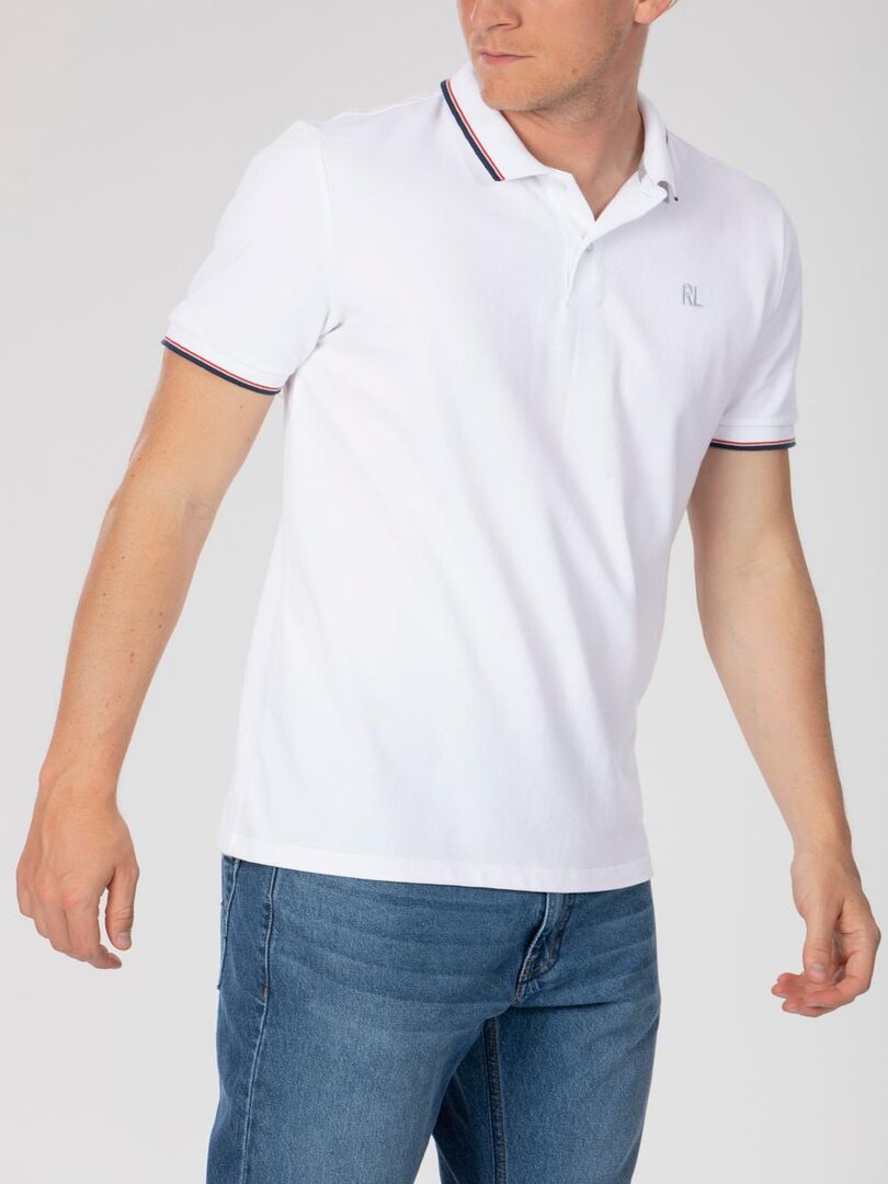 Polo classique coton piqué ASH 'Rica Lewis' - Blanc - Kiabi - 29.99€