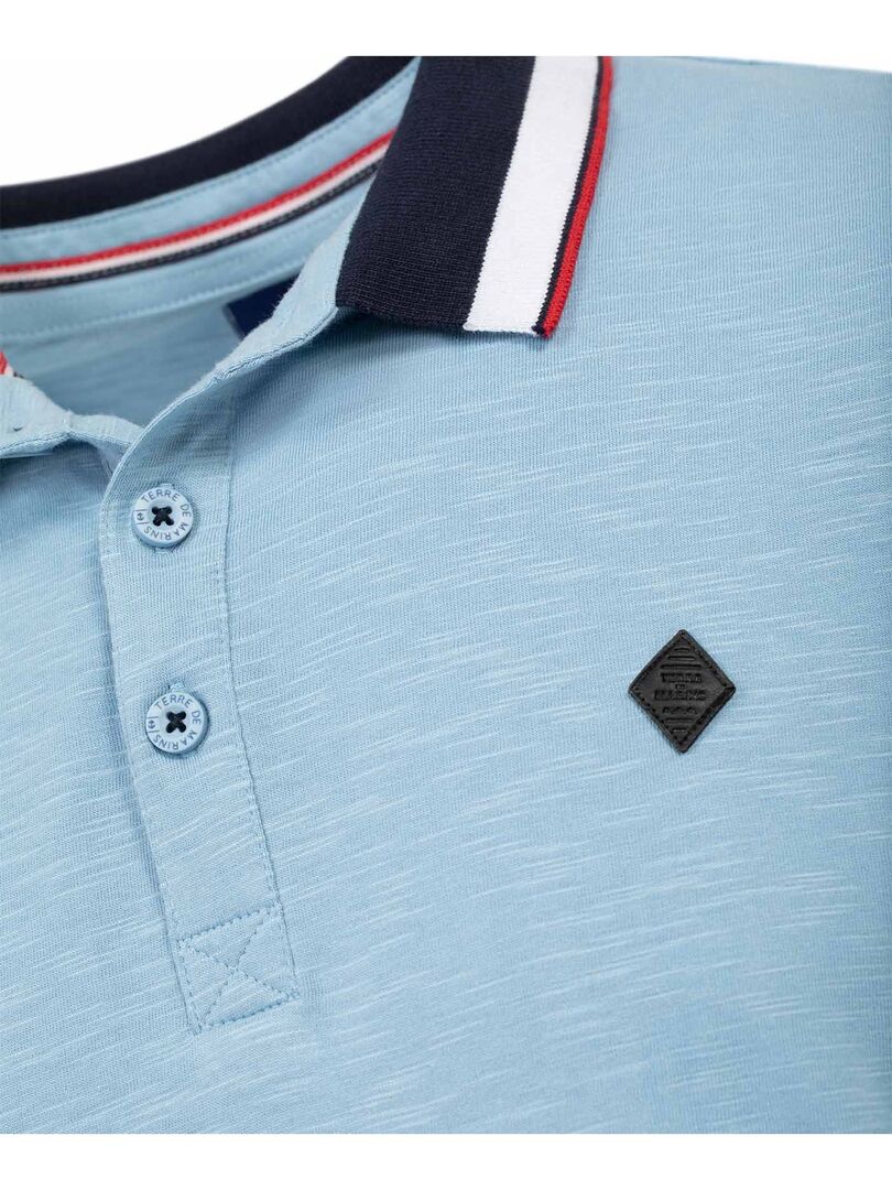 Polo Mc Homme Terre de Marins - Bleu - Kiabi - 29.00€