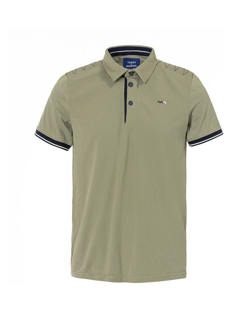 Polo Mc Homme Terre de Marins - Vert - Kiabi - 16.80€