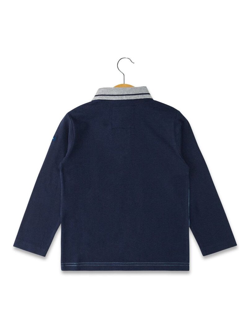 Polo Ml Enfant Terre de Marins - Bleu - Kiabi - 23.00€