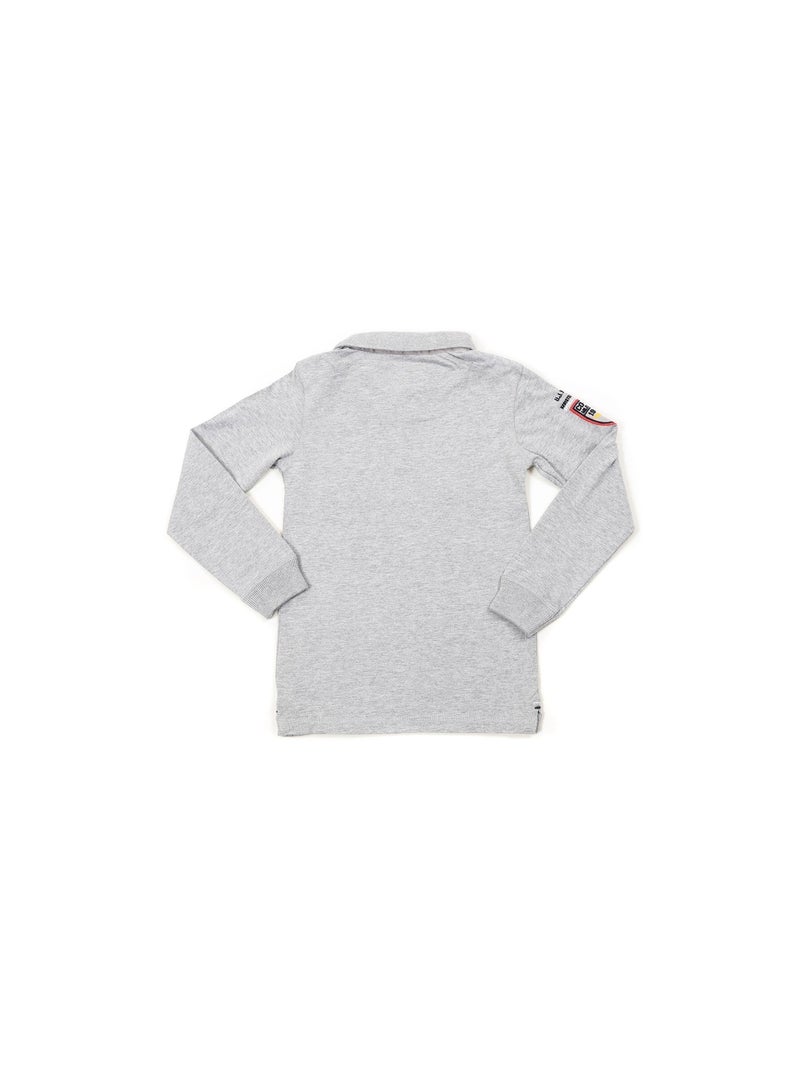 POLO POLUXOL BOY - Gris - Garçon - 0.00€ - Kiabi