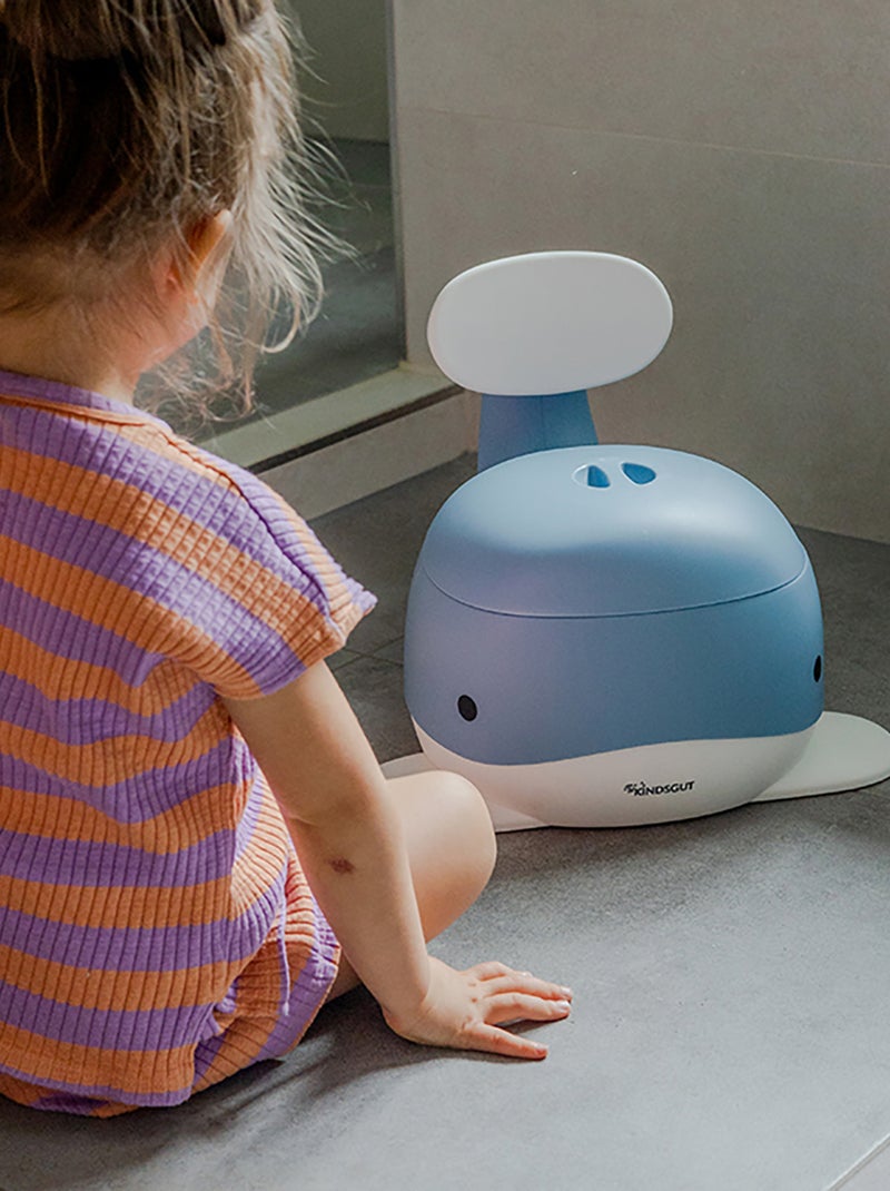 Pot pour bébé baleine - Bleu Gris - 37.99€ - Kiabi