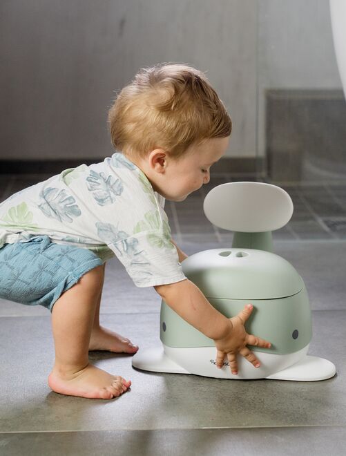 Soldes Pot toilette bébé : découvrez nos modèles - Kiabi - vert - Kiabi