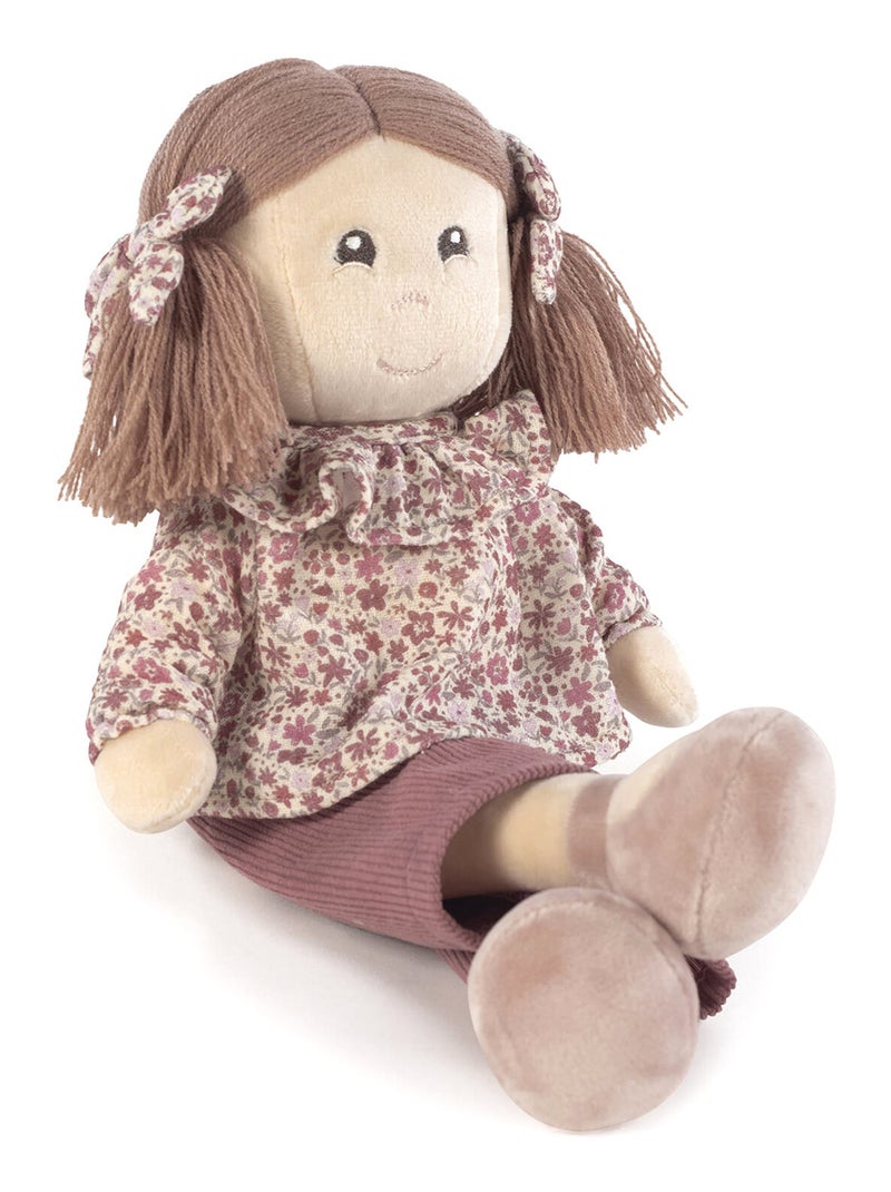 Poupée Bibi peluche pour enfant, Cherry flowers Pasito a pasito - Rose ...