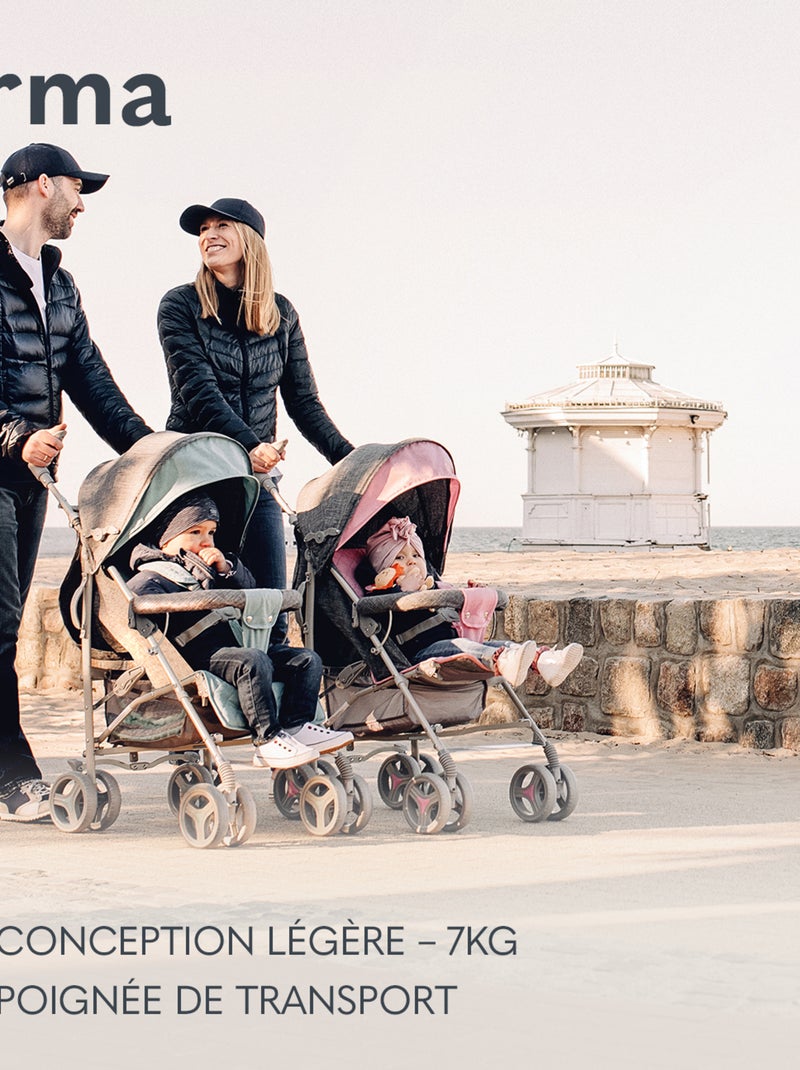 Poussette canne compacte LIONELO Irma - 6-36 mois - Moustiquaire inclus ...