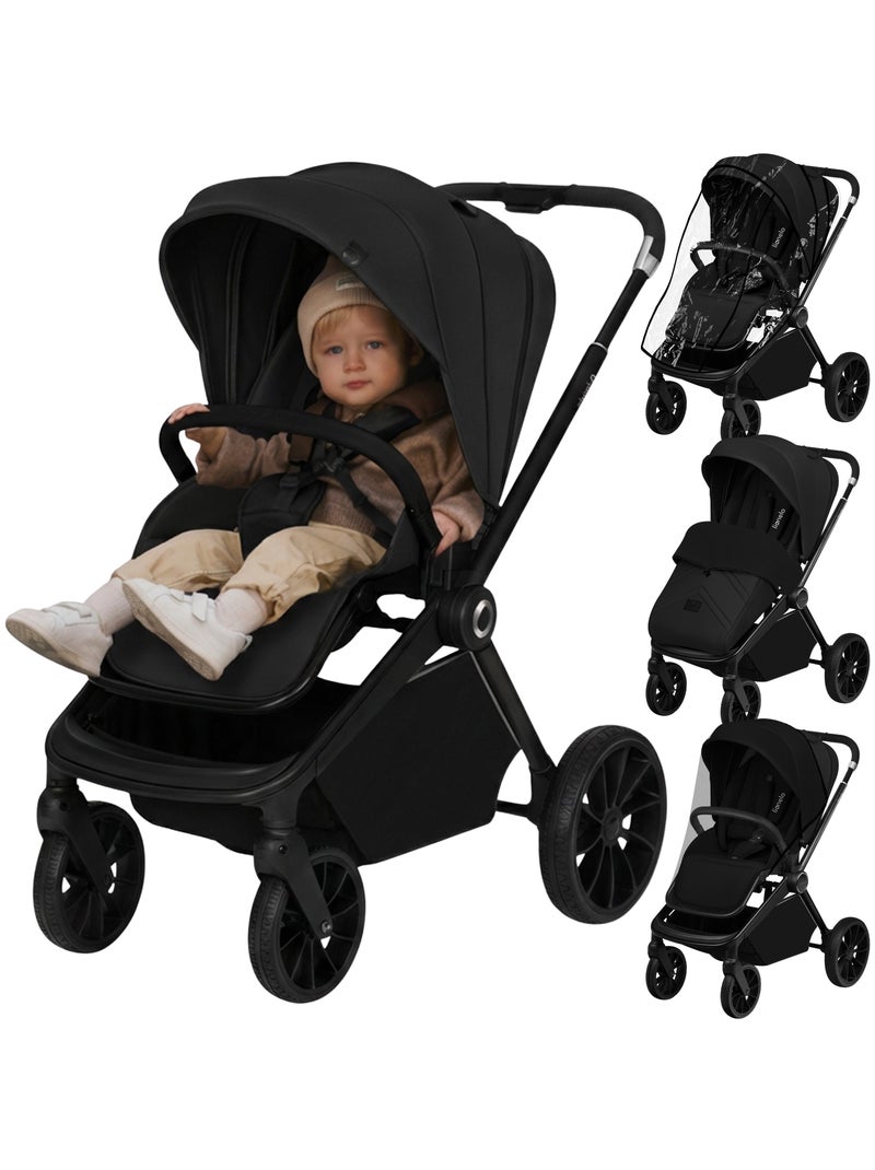 Poussette canne compacte LIONELO Mika Plus - Jusqu'à 22 kg - Légère ...