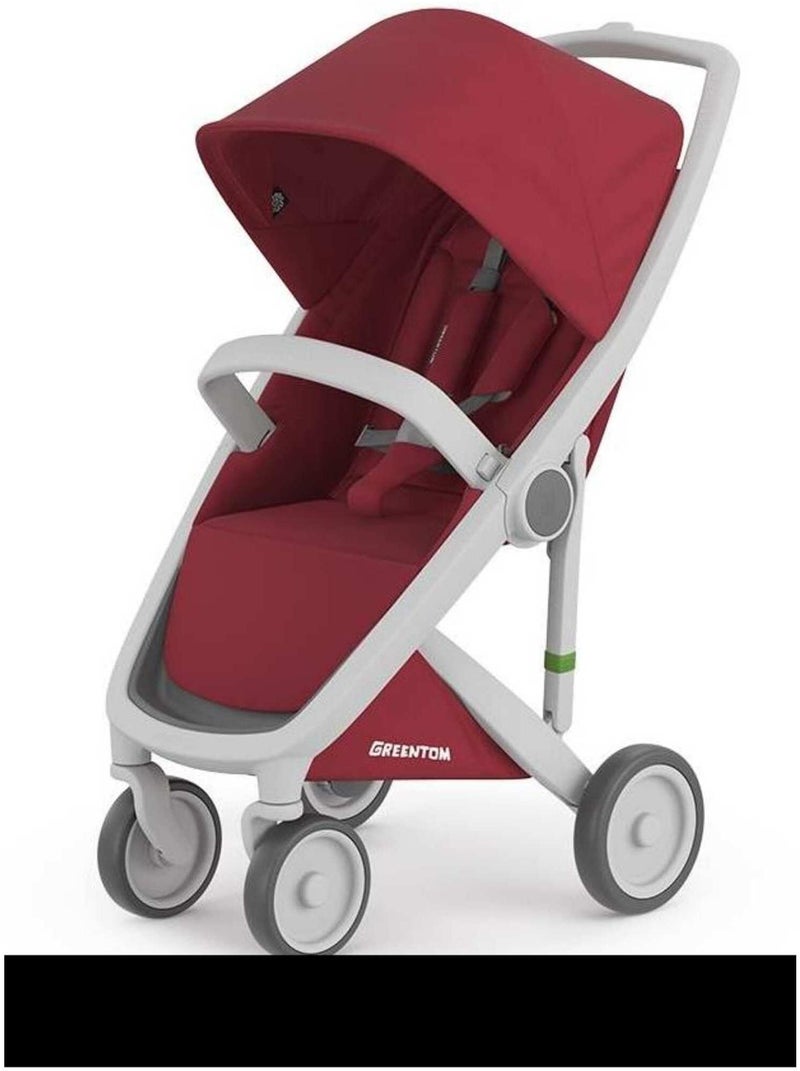 Poussette Canne Greentom Rouge Cerise - Rouge - Kiabi - nu€