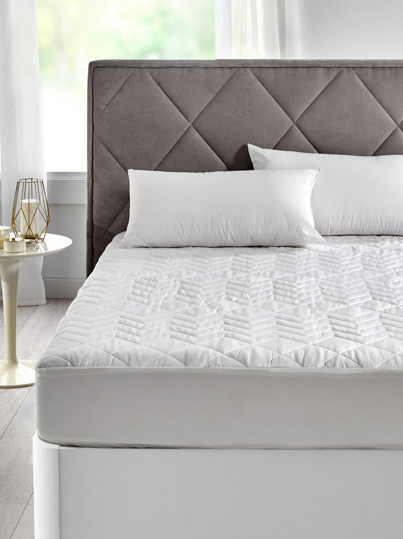 Protège-matelas 120x196cm| PIKOLIN HOME| 100% Coton| Jusqu'à 32cm ...