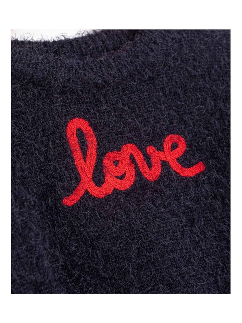 Pull - Terre de Marins - Bleu marine - Fille - 28.00€ - Kiabi