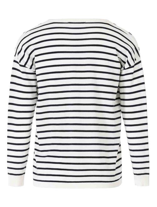 Gilet bleu marine femme