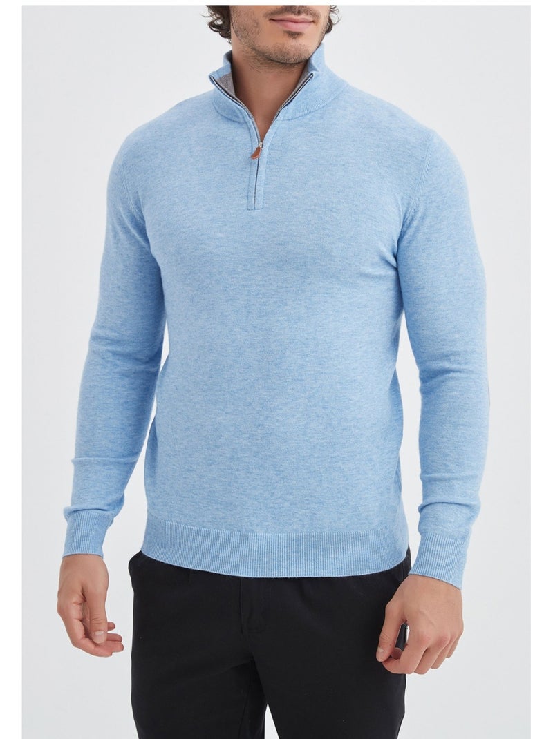Pull col Camioneur Kebello - Gris - Homme - 49.99€ - Kiabi
