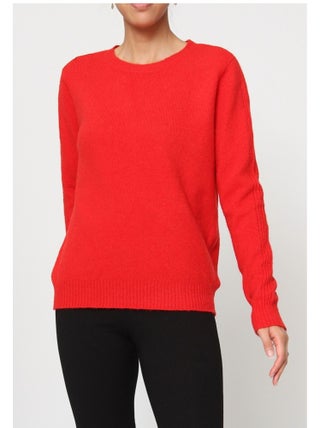 Pull rouge femme : découvrez nos modèles - Kiabi
