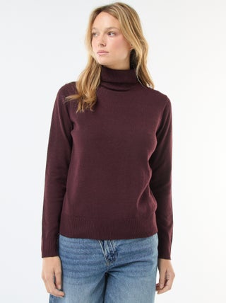 Pull rouge femme : découvrez nos modèles - Kiabi