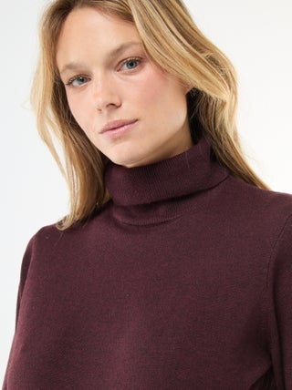 Pull rouge femme : découvrez nos modèles - Kiabi