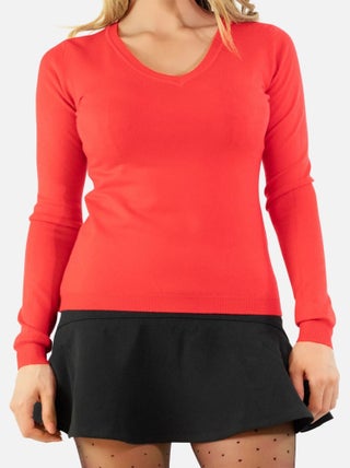Pull rouge femme : découvrez nos modèles - Kiabi