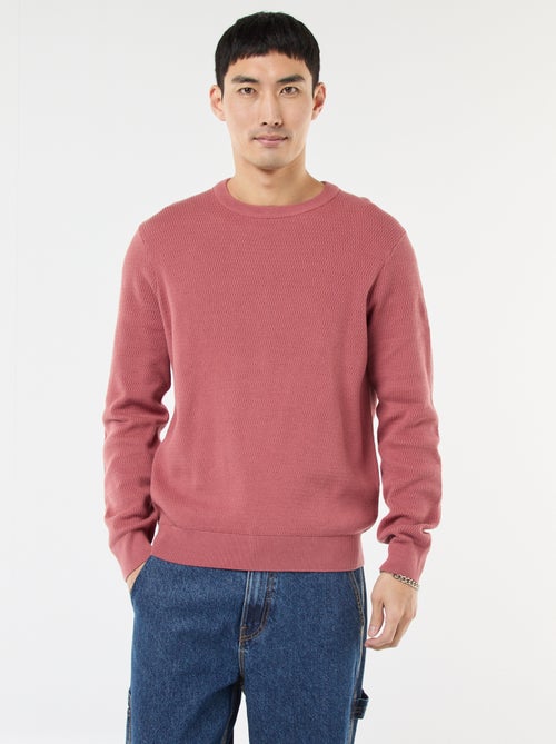 Pull Rose Homme - Tendances Mode à Petits Prix - Kiabi