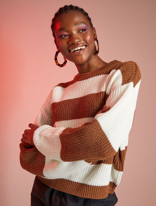 Soldes Pull fille - gilets pour jeunes filles à la mode - Kiabi