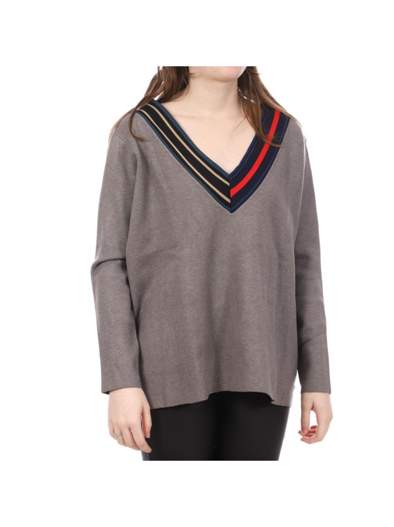 Pull Femme Teddy Smith Sandy - Gris - 35.28€ - Kiabi