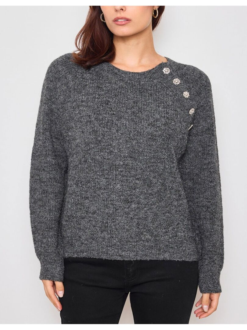 Pull Kebello - gris anthracite - Kiabi - 49.99€