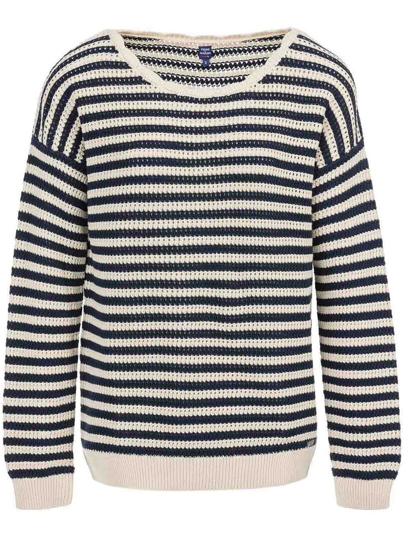 Pull Multicolore Femme Terre de Marins - Bleu - Kiabi - 40.00€