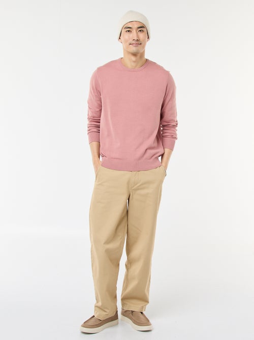 Pull Rose Homme - Tendances Mode à Petits Prix - Kiabi