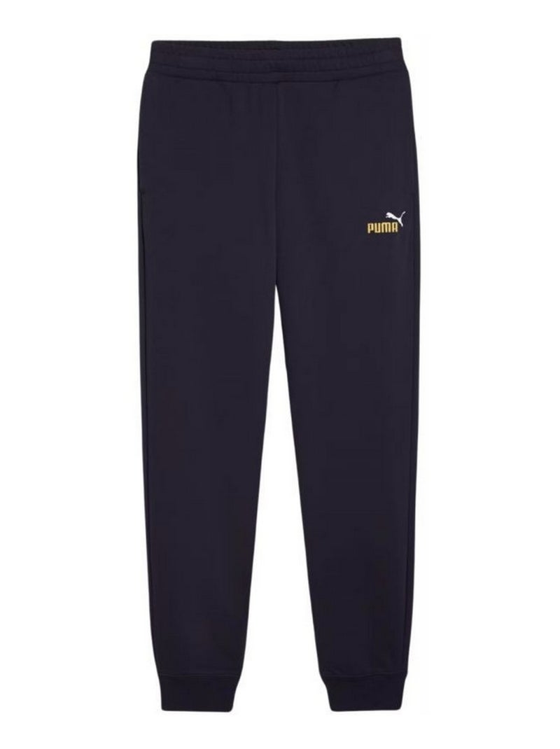 Puma - Pantalon de jogging style Logo ESSENTIALS - Bleu marine - Homme ...