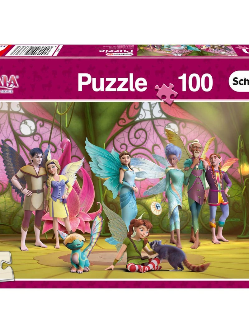 Puzzle 100 pièces : La reine Eleya et ses amis - N/A - 0.00€ - Kiabi