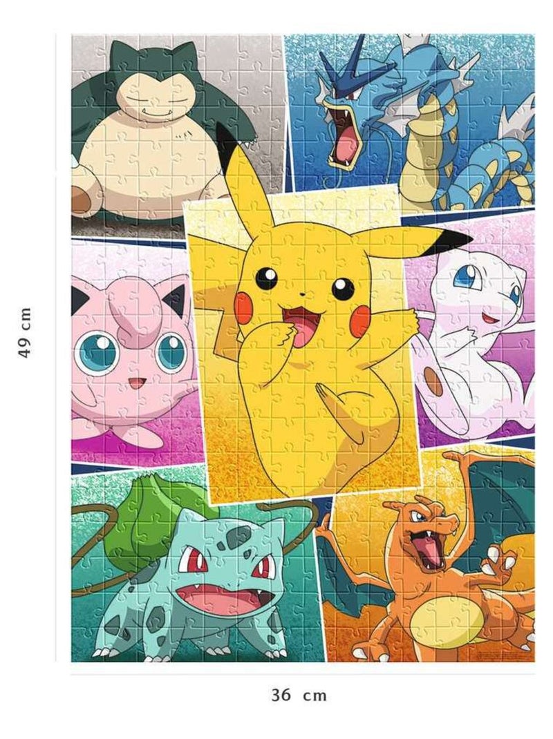 Puzzle Types de Pokémon 250 pcs - N/A - Kiabi - 15.15€