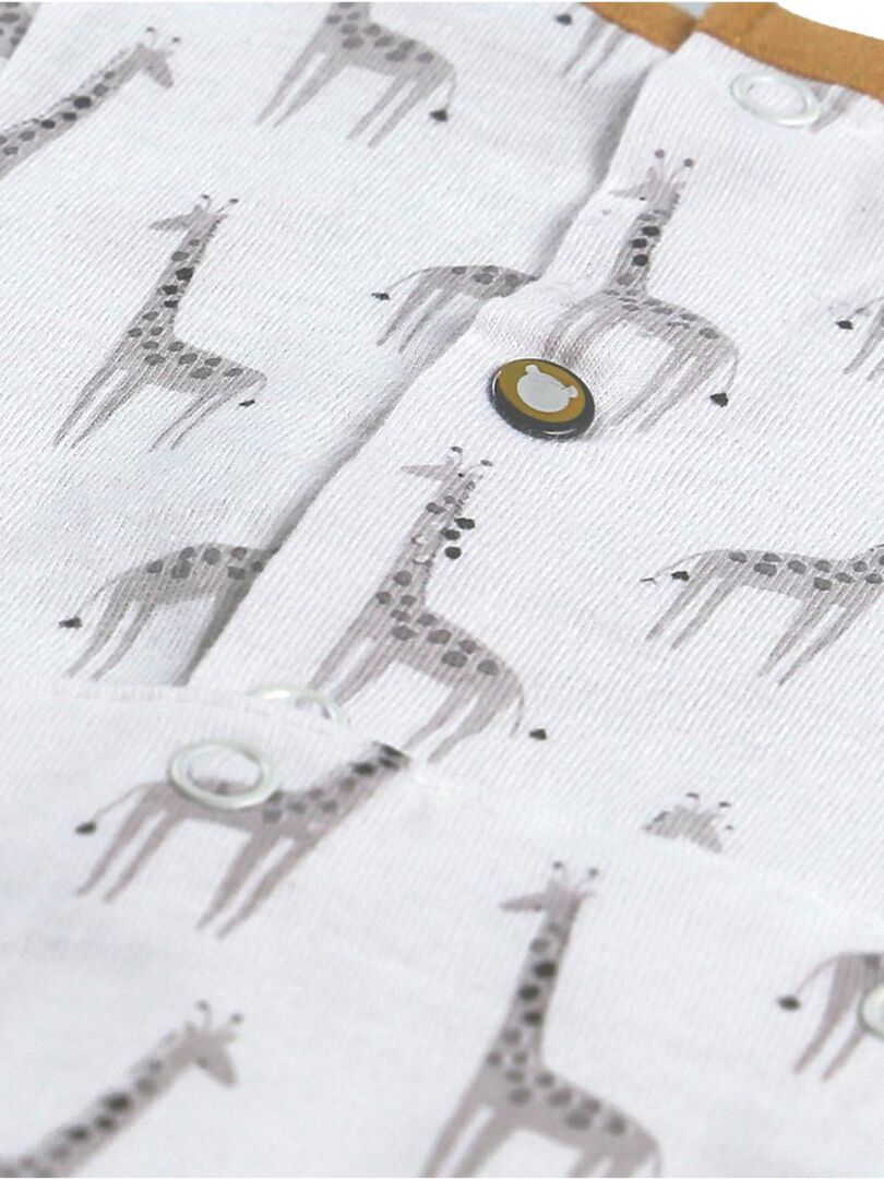 Pyjama combishort en coton - Noukie's - Blanc - Kiabi - nu€