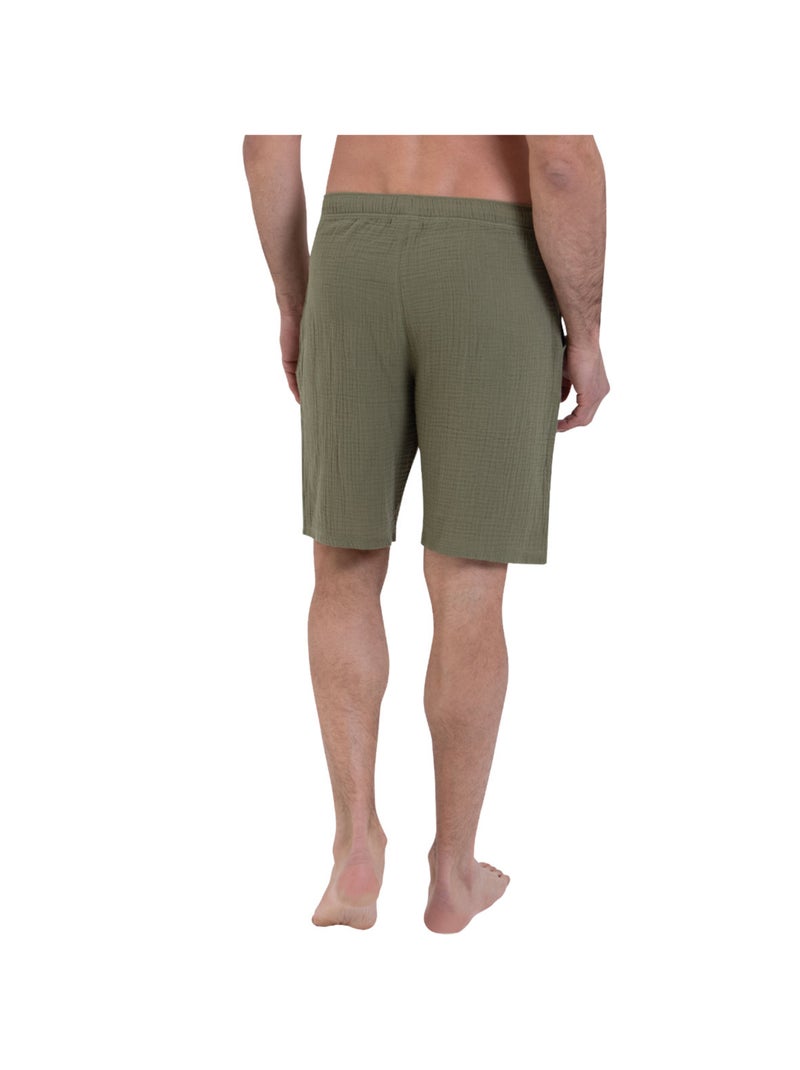 Pyjama court col rabat homme Easy Coton Athena - Multicolore - Homme ...