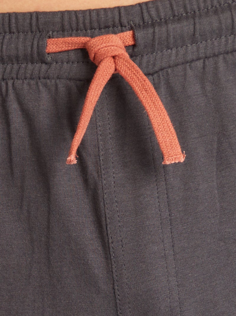 Pyjama court 'Dragon Ball Z' - 2 pièces - Rouge/noir - 14.40€ - Kiabi