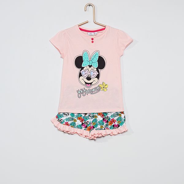 Pyjama court 'Minnie' de 'Disney' Fille - Kiabi - 3,90€