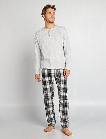 Pyjamas homme pas chers - grand choix de modèles - Kiabi