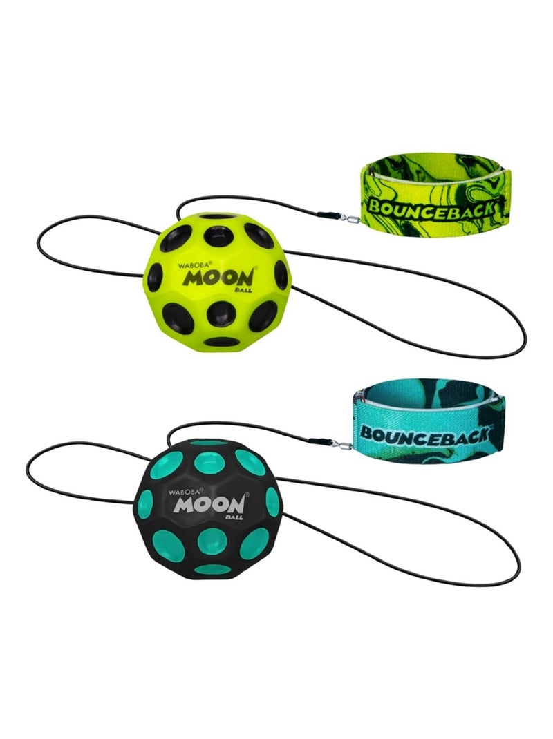 Rebond - Rebond - 1 x Balle Returning Moon - Vert - Enfant - 11.49€ - Kiabi