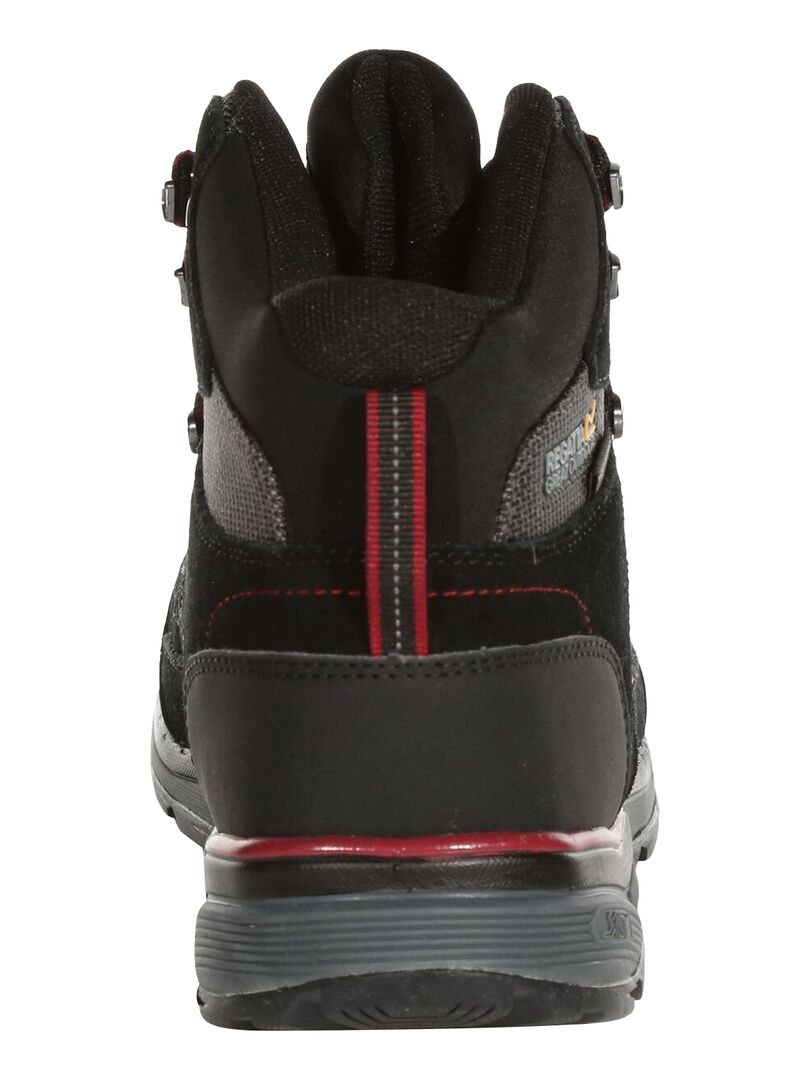 Regatta - Chaussures montantes de randonnée SAMARIS - Noir Rouge ...