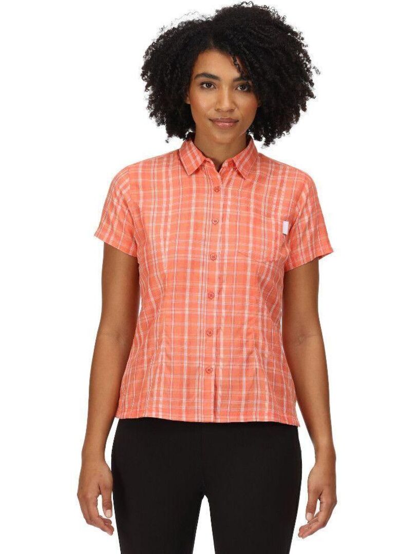 Regatta - Chemise MINDANO - Orange corail - Kiabi - 15.99€