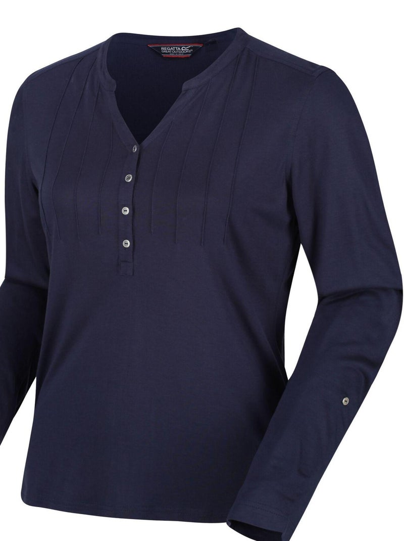 Regatta - Haut FFLUR - Bleu marine - Kiabi - nu€