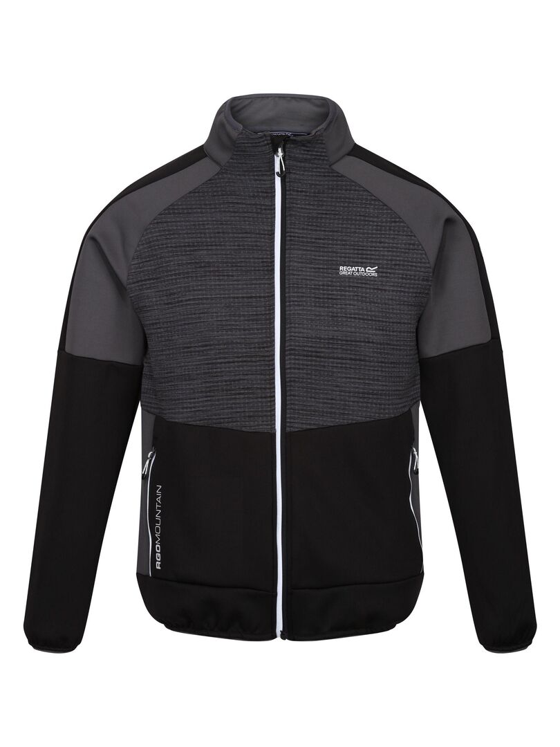Regatta - Veste softshell YARE - Noir Gris - Kiabi - nu€